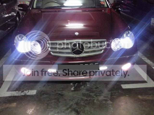Daytime Running Light For W203 - C-Class - SGMerc - Mercedes-Benz ...