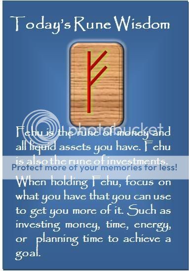 Rune Wisdom - Thoughts Made Real?